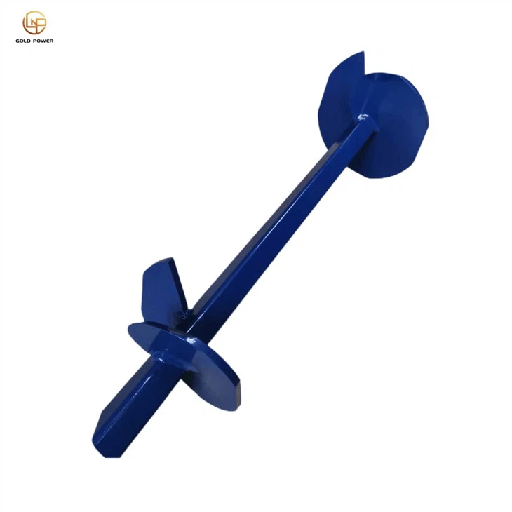 China Custom SS5 Lead Section Multi-Helix Square Shaft Anchor ...